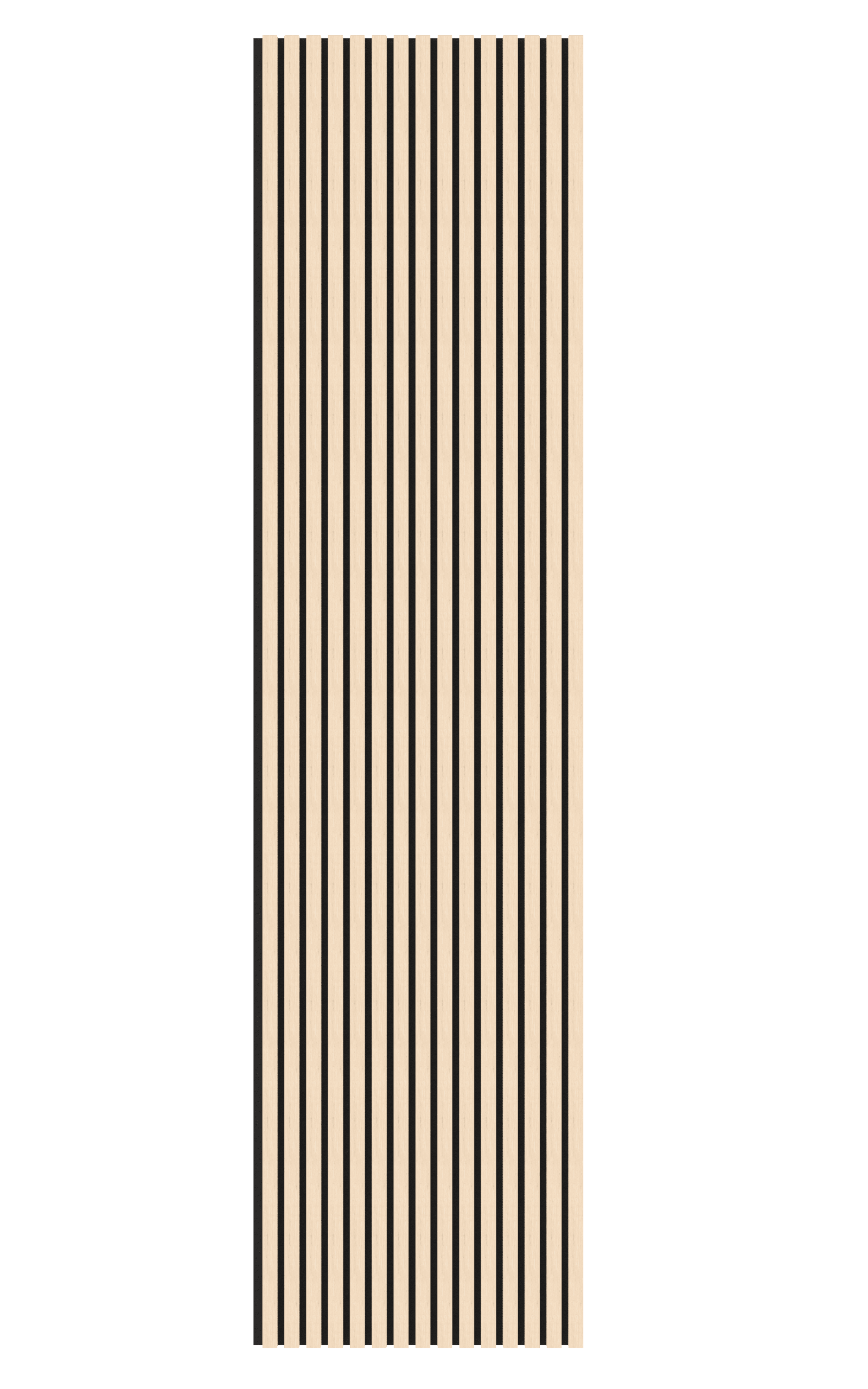 Washed Oak Acoustic Veneer Wood Wall Panel Series 1 Sample | Tuda Grass