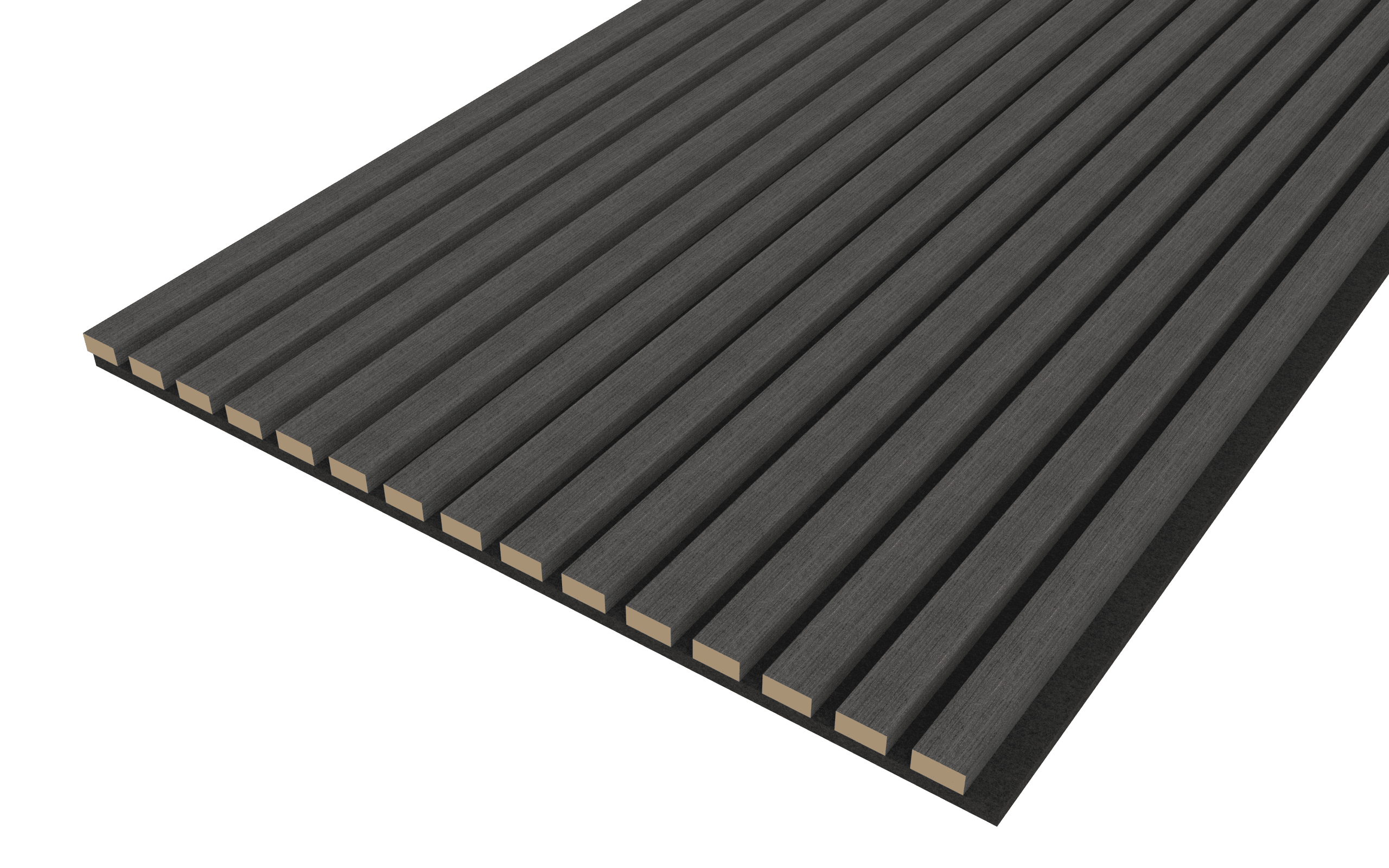 Black Acoustic Wood Panel Sample | Competitive Trade Prices – Tuda Grass