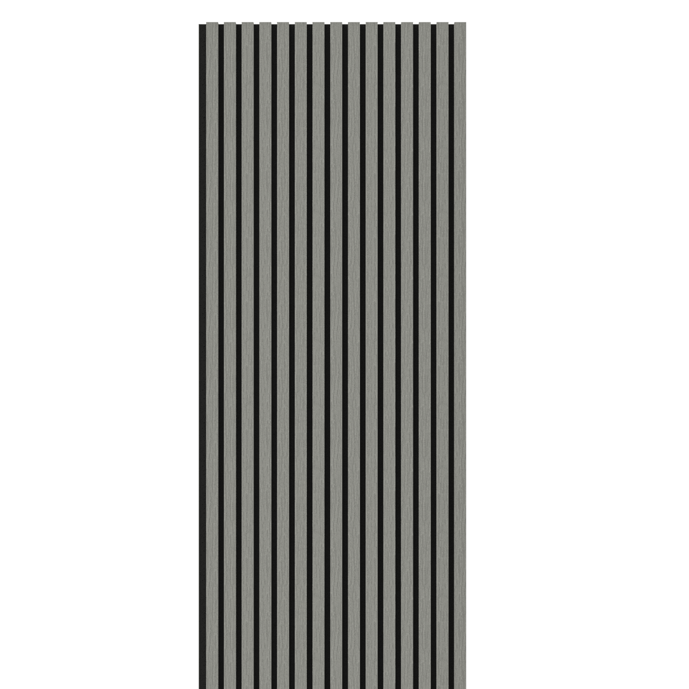 Grey Acoustic Wood Veneer Wall Panel Series 1 | Tuda Grass