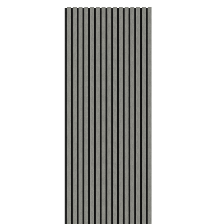 Grey Acoustic Wood Veneer Wall Panel Series 1 | Tuda Grass