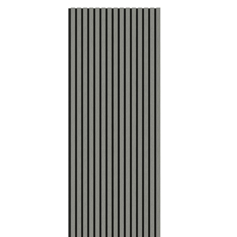 Grey Acoustic Wood Veneer Wall Panel Series 1 | Tuda Grass