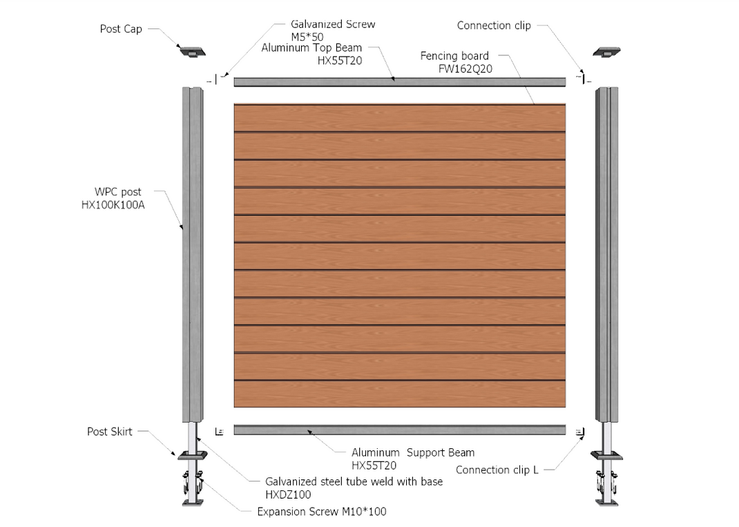 Composite Fencing Installation Guide – Tuda Grass