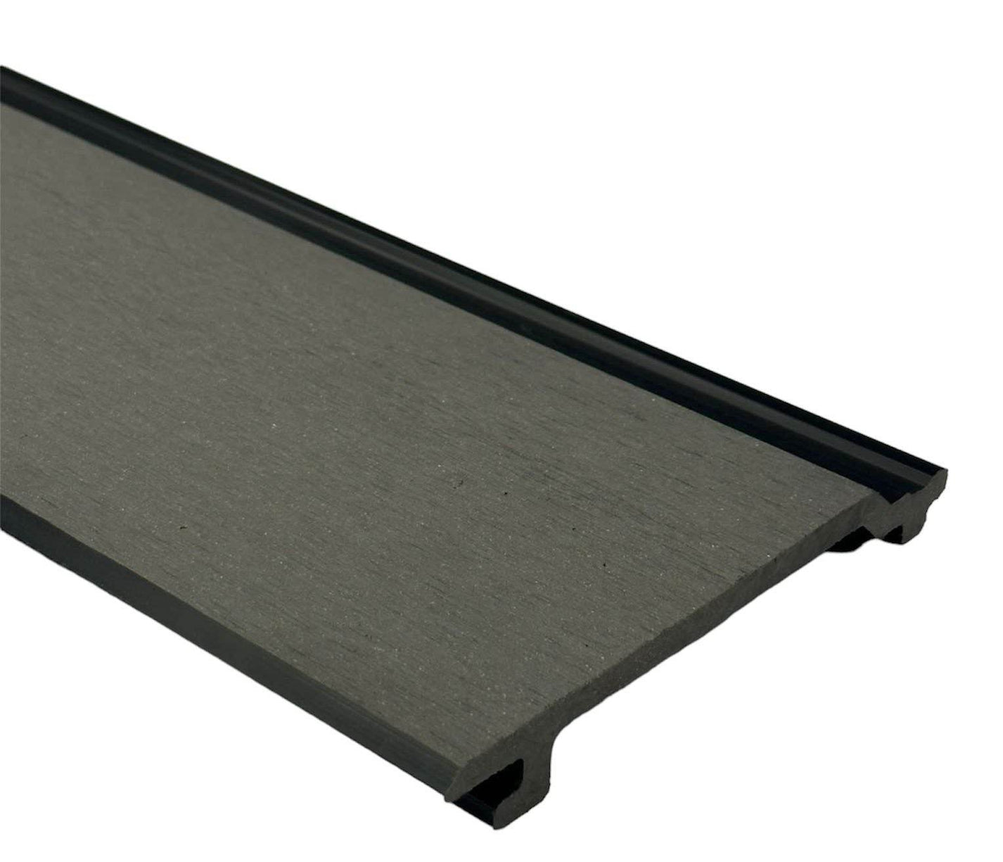 Composite Smooth Cladding - Grey - 3.6m | Tuda Grass