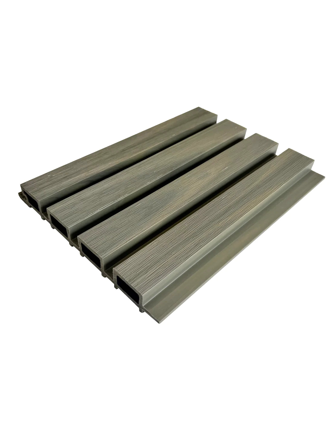 Composite Slatted Cladding Antique Sample - Series 1 | Tuda Grass