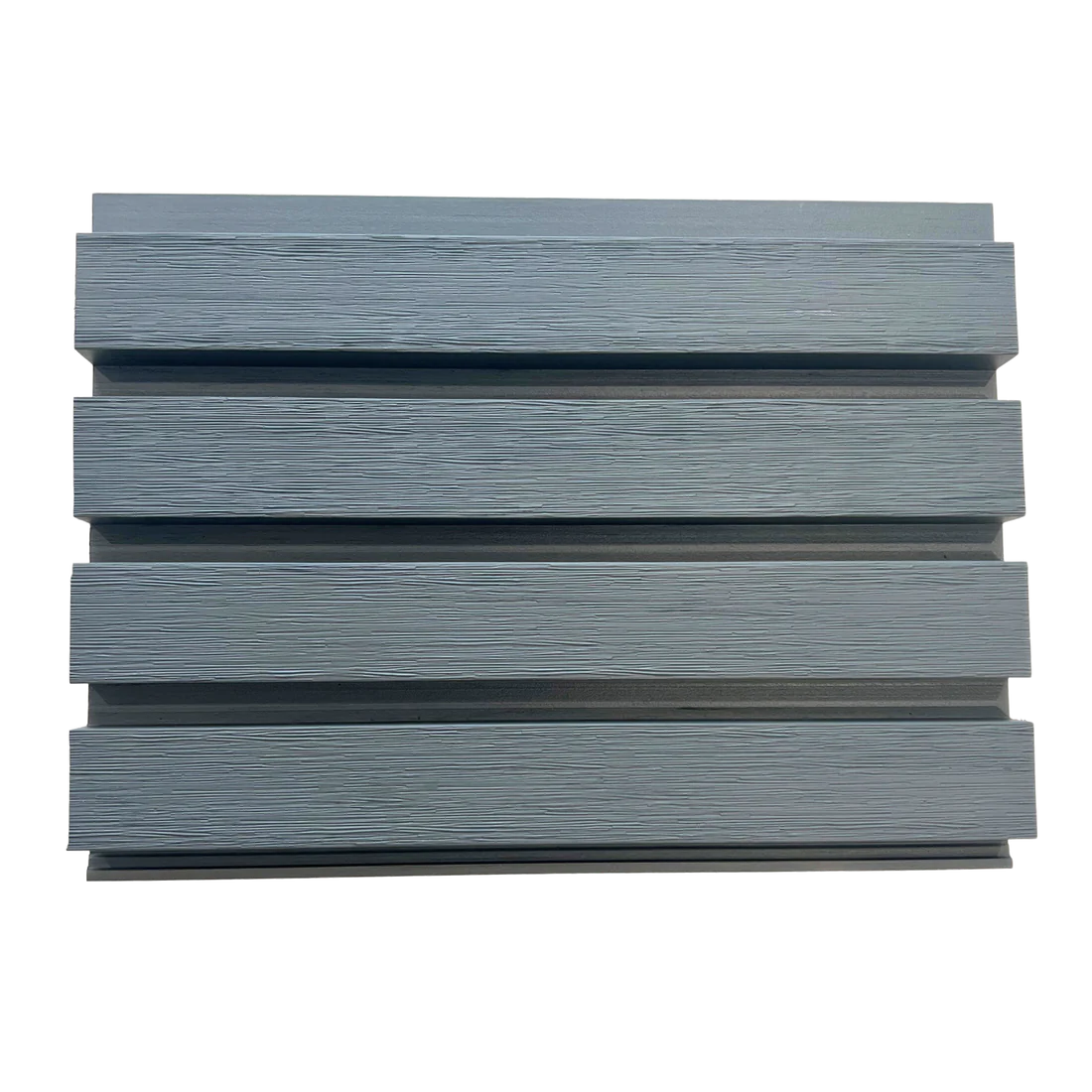 Composite Slatted Cladding – Silver - Series 1 – Tuda Grass