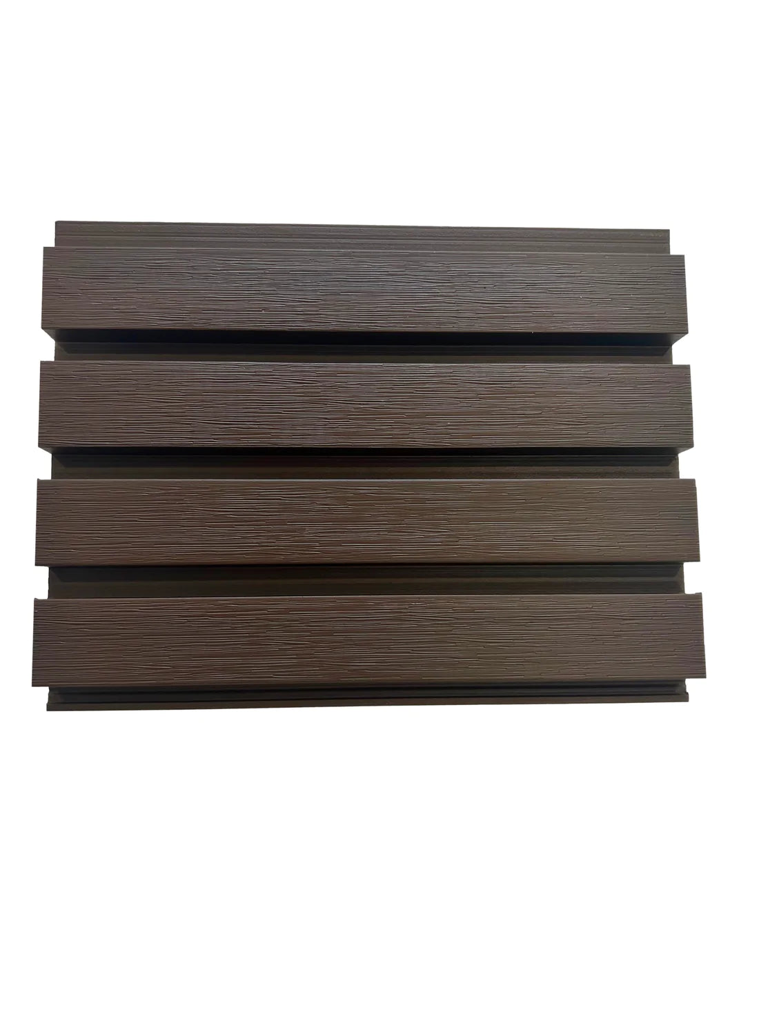 Composite Slatted Cladding – Red Brown - Series 1 – Tuda Grass